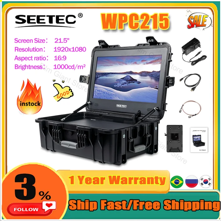 SEETEC-WPC215-21-5-inch-1000nit-High-Bright-Portable-Carry-on-Director ...