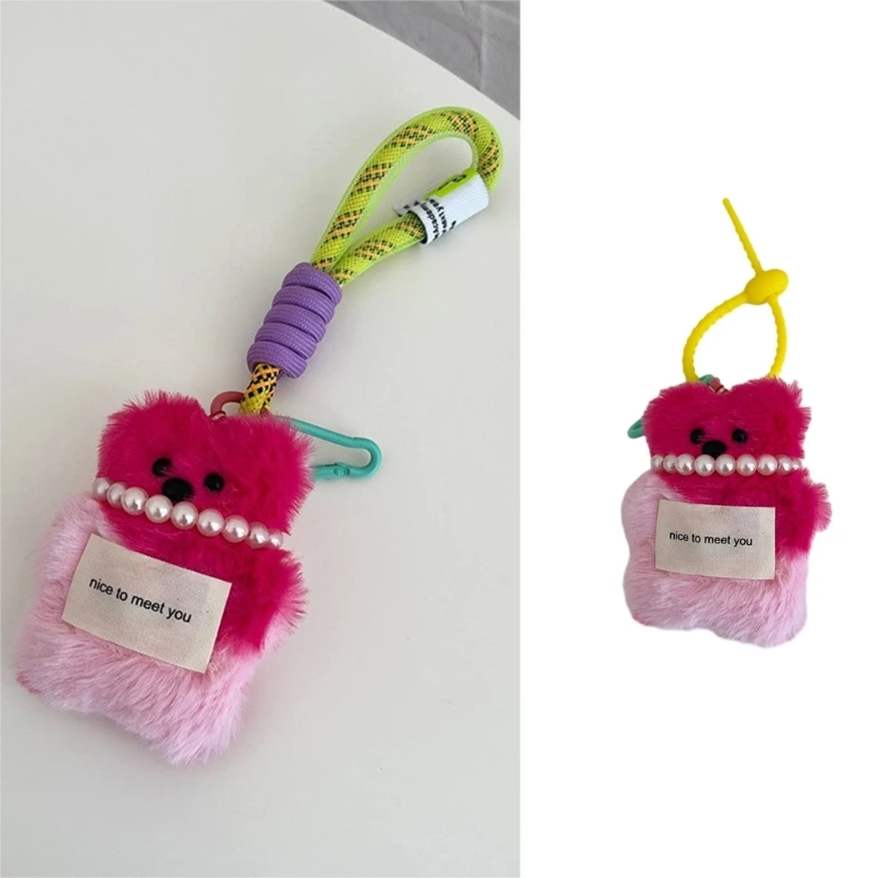 Soft-Bear-Keychain-Durable-Craftsmanship-Keyring-Convenient-Alloy ...