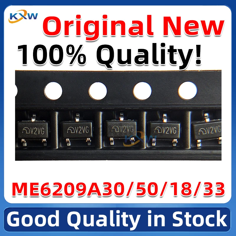 10PCS-100-New-Original-ME6209A30M3G-ME6209A50M3G-ME6209A18M3G ...