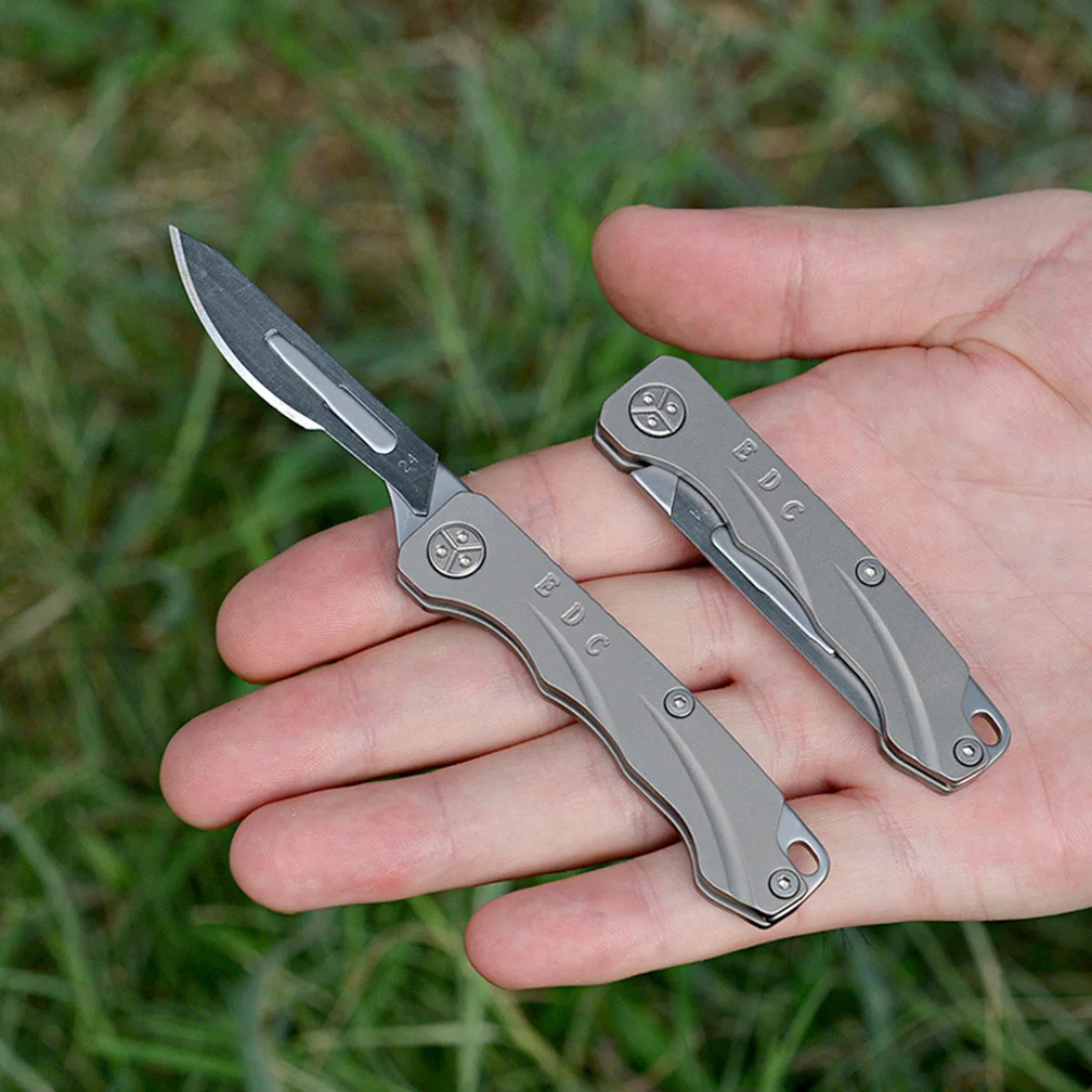 Stainless-Steel-Folding-Utility-Knife-Mini-Box-Cutter-Quick-Change ...