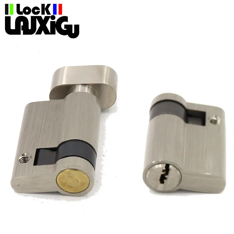 Invisible door lock core Half eccentric lock cylinder,with knob ...