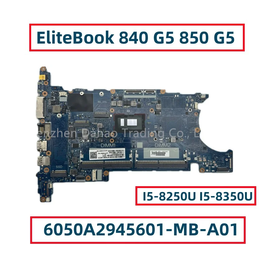 6050A2945601-MB-A01-For-HP-EliteBook-840-G5-850-G5-Laptop-Motherboard ...