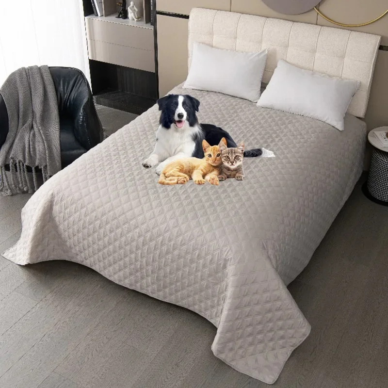 Colcha-impermeable-acolchada-Protector-de-colch-n-para-cama-tama-o-King ...