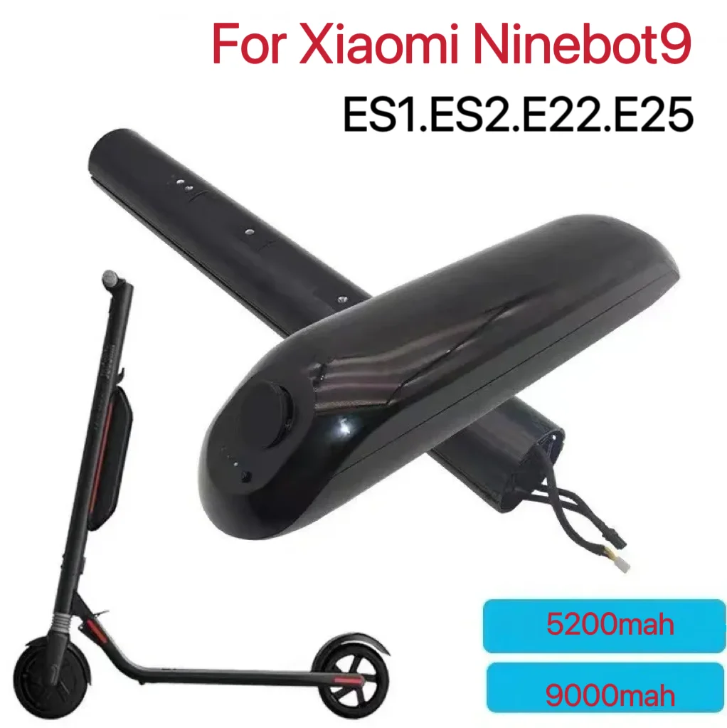 For Xiaomi Segway Ninebot ES1 ES2 ES4 E22 External Battery With Bracket and Built-in 36V 5200mah ...