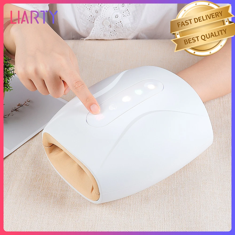 Heated-Hand-Massager-Pressotherapy-Palm-Massage-Device-Air-Compression ...