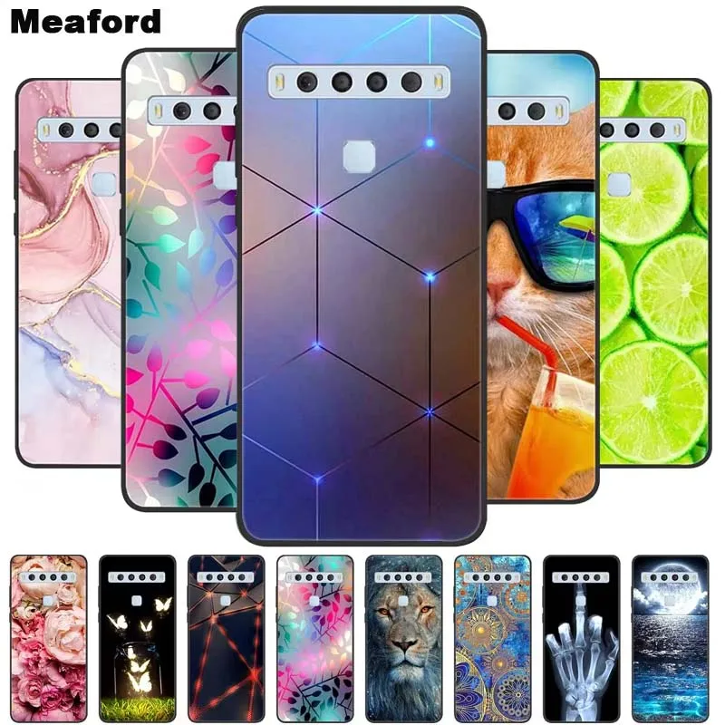 For-TCL-10L-Case-Shockproof-Silicone-Soft-TPU-Phone-Cover-for-TCL-10-L ...