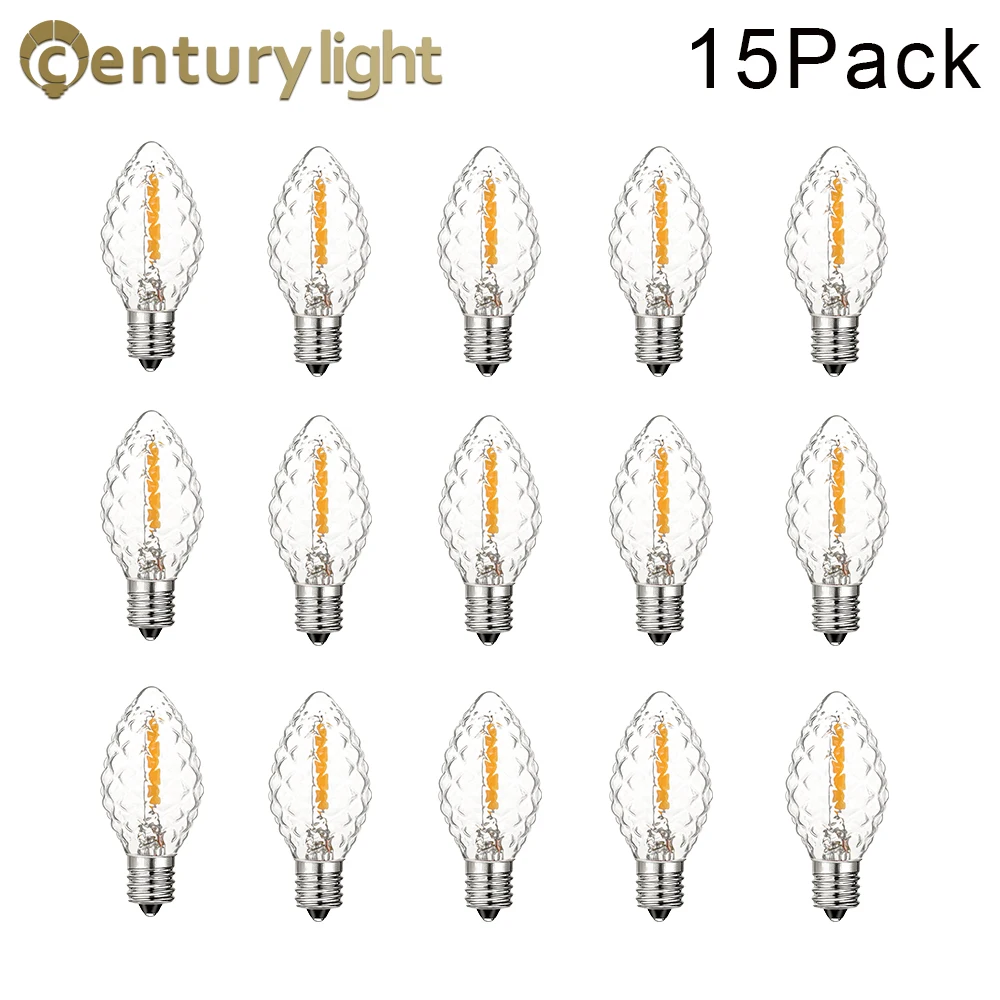 C7-LED-Night-Light-Bulb-E12-Replacement-Led-Bulb-Candle-0-5W-Clear ...