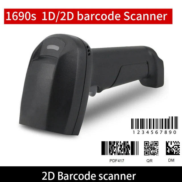 1d 2d Wireless Barcode Scanner | Bluetooth Barcode Scanner Gun ...