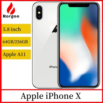 Original Unlocked Apple iPhone X 4G Mobile Phone NFC 3GB RAM 64GB/256GB ...