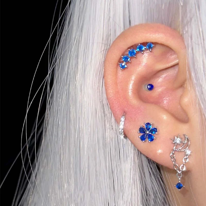 Ear Piercings Daith Heart