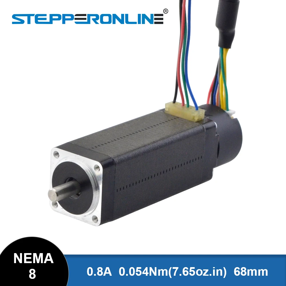Nema-8-Closed-Loop-Stepper-Motor-0-054Nm-7-65oz-in-with-Encoder-1000PPR ...
