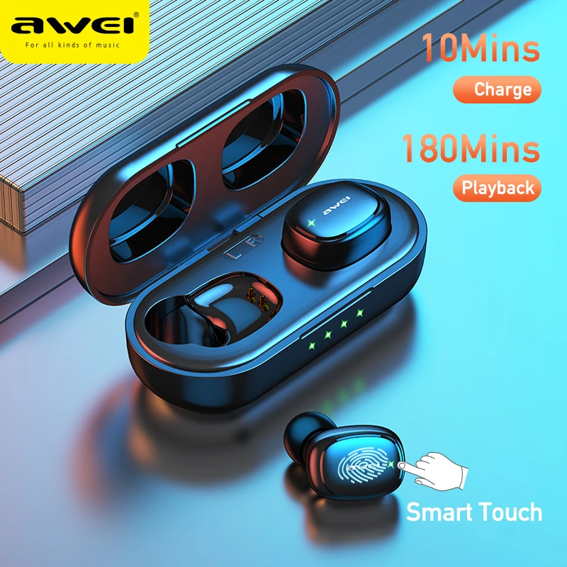 Awei T13 Pro Wireless Bluetooth Earphones | Bluetooth Headset Awei t13 ...