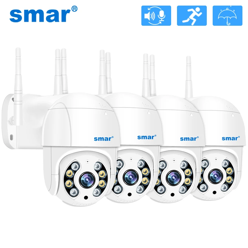 Smar-4PCS-Lot-5MP-8MP-4K-Smart-Home-Wifi-Surveillance-Cameras-Outdoor ...