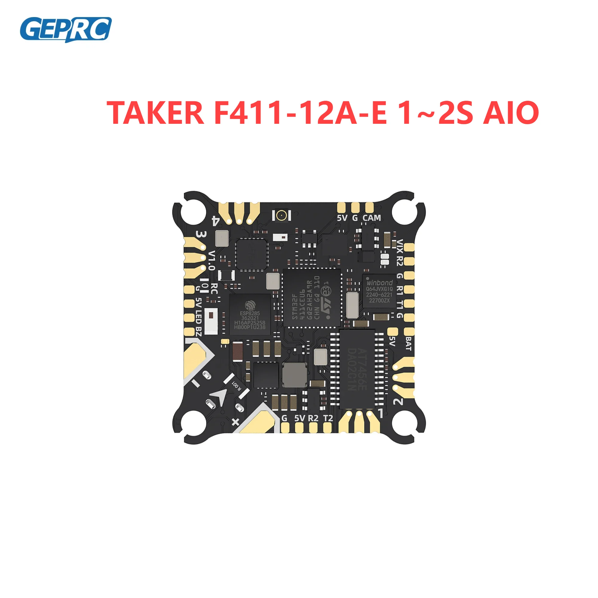 GEPRC-TAKER-F411-12A-E-1-2S-AIO-1-2S-Blackbox-12A-ESC-Transmitter ...