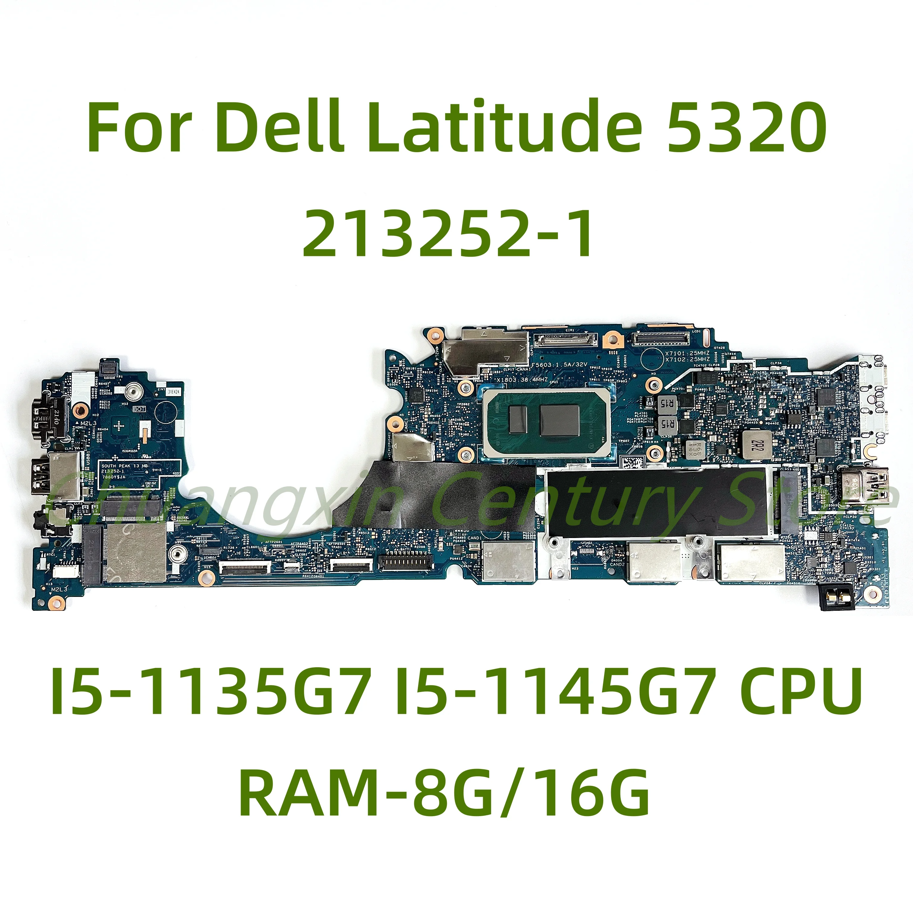 Suitable-for-Dell-Latitude-5320-laptop-motherboard-213252-1-with-I5 ...