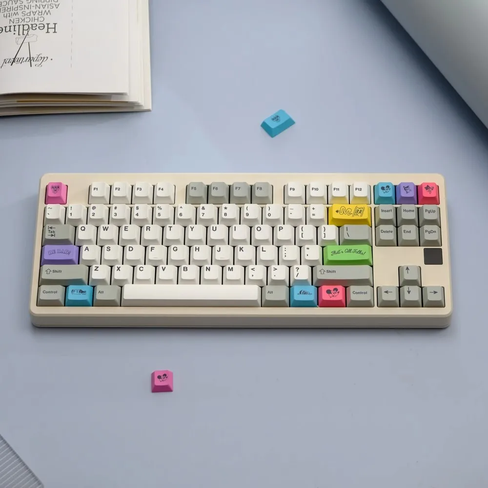 Cherry-Profile-GMK-CYL-Rubrehose-Keycaps-PBT-Dye-Sublimation-Keycap-For ...