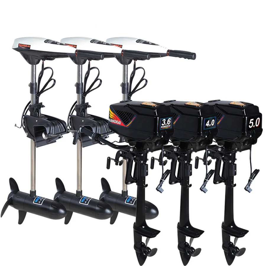 Powerful 12V 45/55/65lbs Electric Marine Propeller for 2.3~3.3m Assault ...