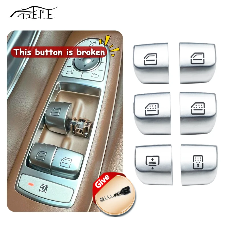 Car-Window-Switch-Repair-Button-Cover-Vehicle-Door-Glass-Control-Switch ...