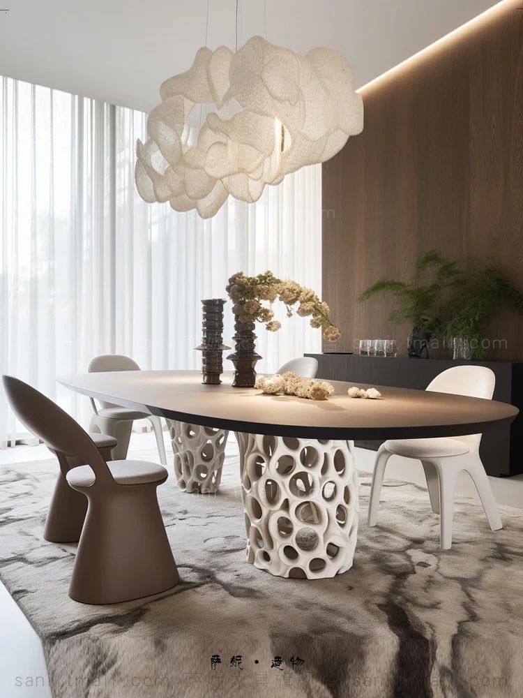 Medieval-long-dining-table-for-8-people-vintage-dining-table-with ...