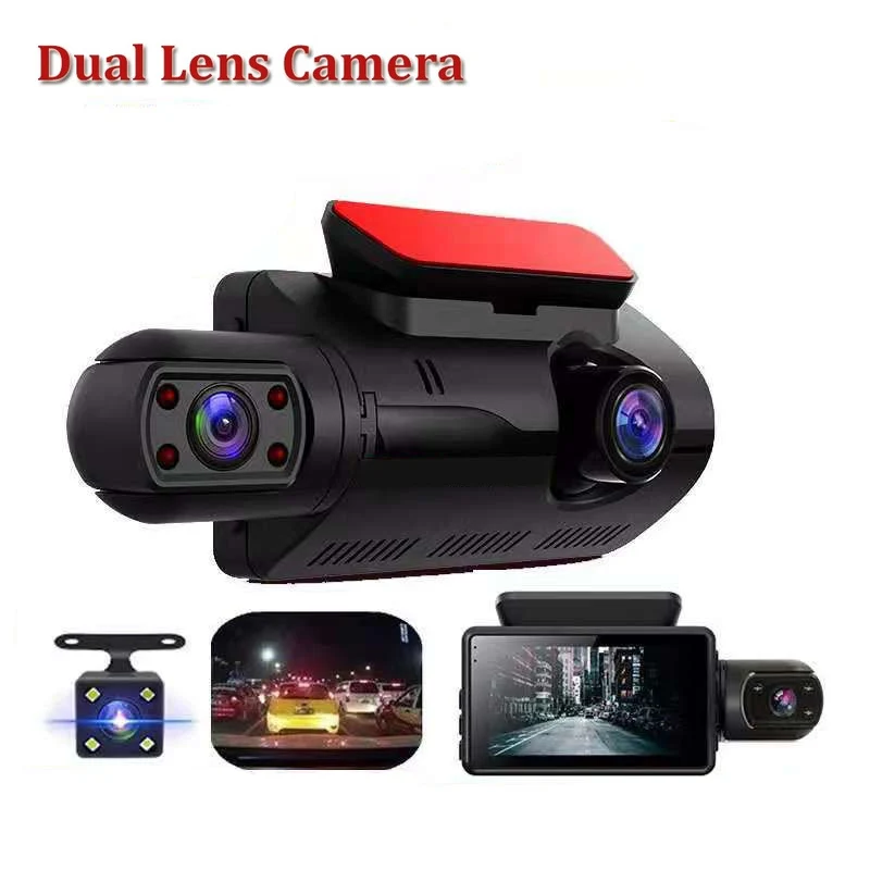 Car-Driving-Recorder-3-Inch-IPS-Screen-DVR-Camera-Night-Vision-Wide ...