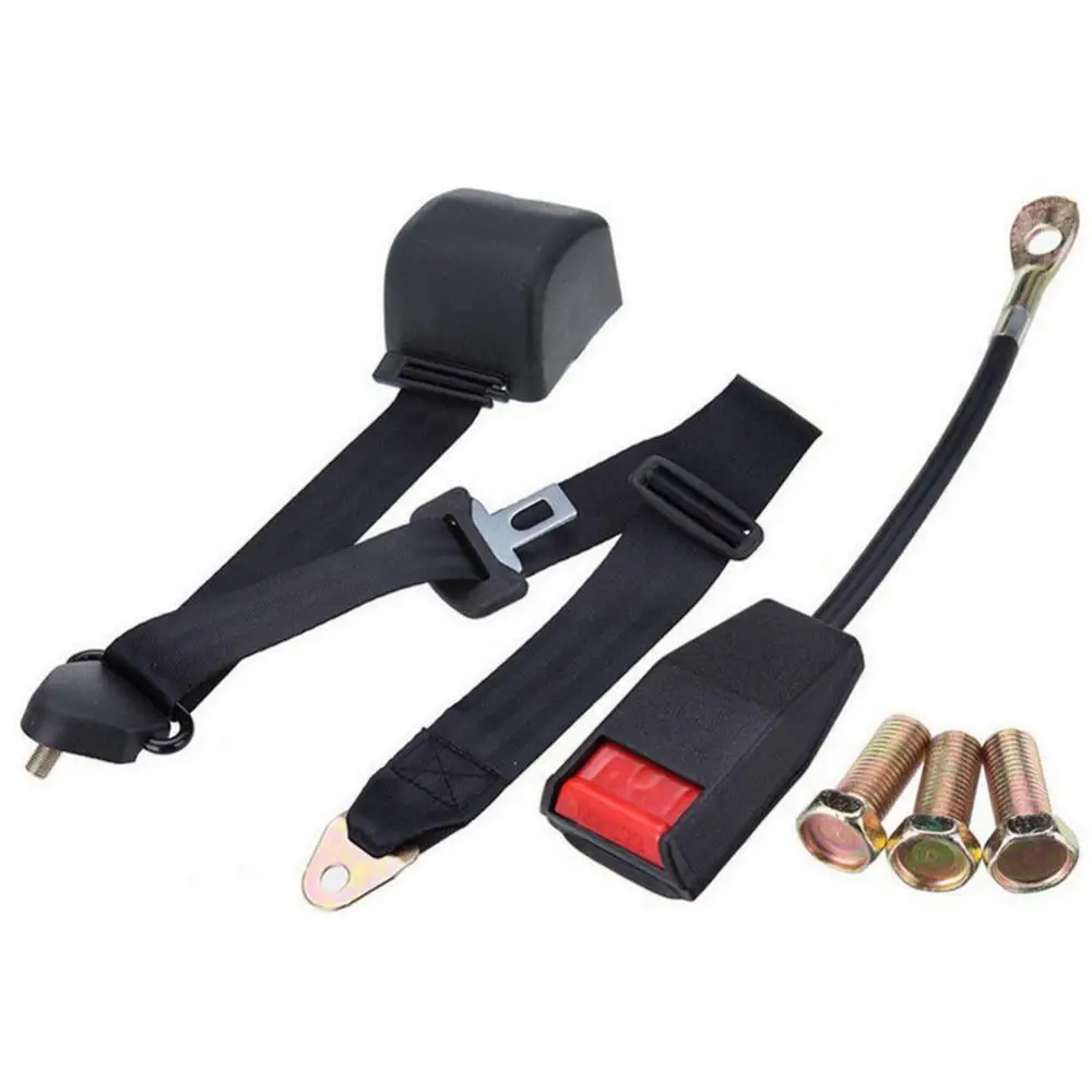 Universal-Adjustable-Retractable-3-Point-Car-Truck-Safety-Front-Lap ...