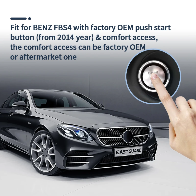 EasyGuard-Plug-play-Smart-Key-PKE-Kit-Keyless-Entry-system-Fit-for-Benz ...