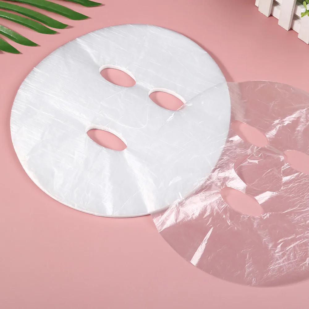 100pcs Face Mask Sheet Mask Stickers Disposable Natural DIY Beauty ...