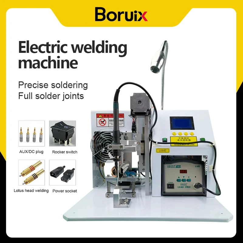Semi-automatic-Usb-Data-Cable-Making-Equipment-Small-Soldering-Machine ...