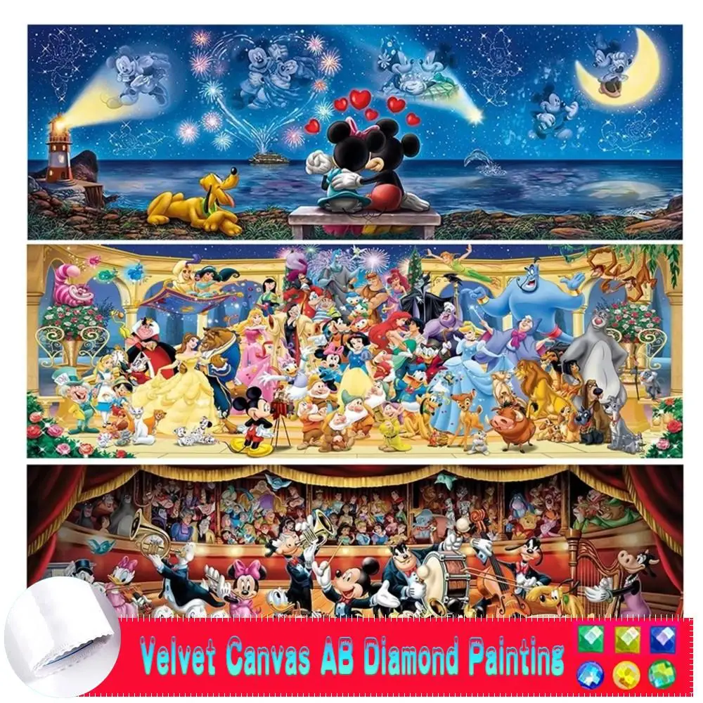 Pintura-de-diamantes-de-lienzo-de-terciopelo-The-Jungle-Book-Dumbo ...