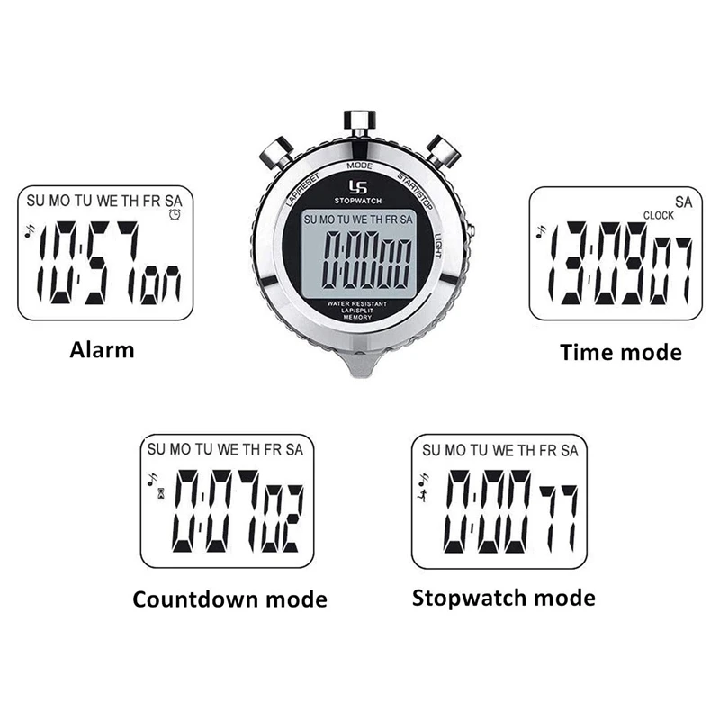 Digital Stopwatch Vector