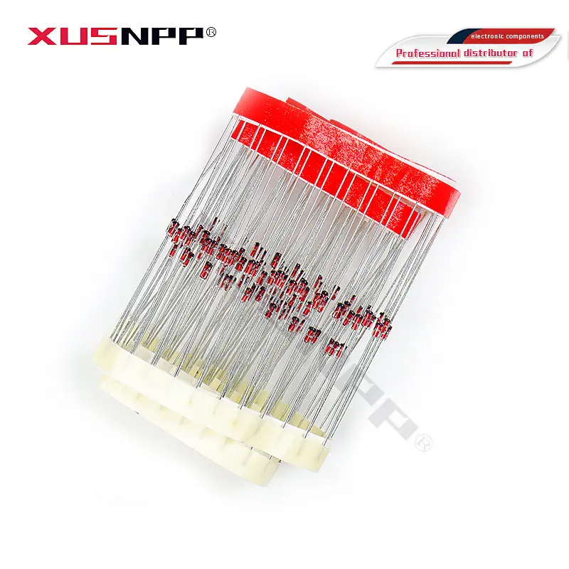 50pcs 1/2w Zener Diode 0.5w Do-35 Bzx55c 2.7v 3v 3.3v 3.6v 3.9v 4.3v 4.7v 5.1v 5.6v 6.2v 7.5v 8 ...