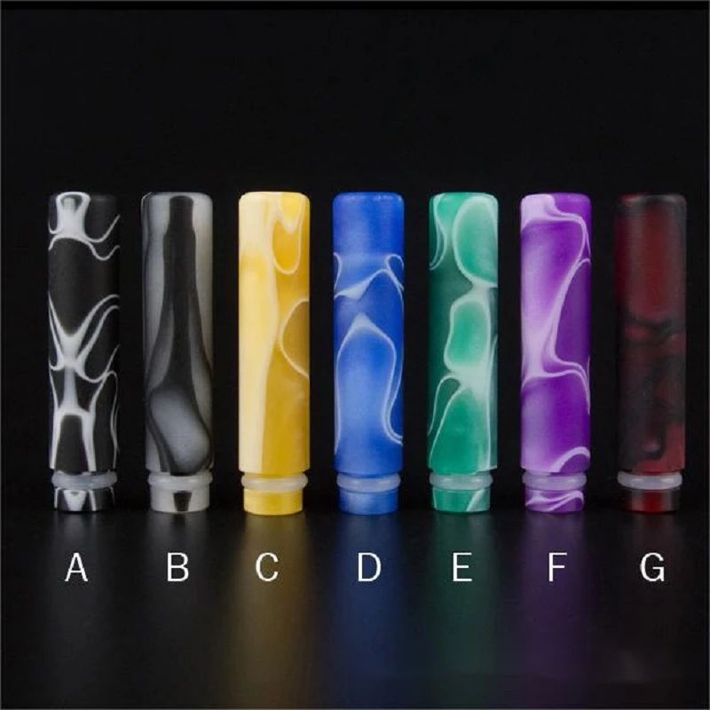 Acrylic Straight Long Drip Tip for Electronic Cigarette fit 510 thread ...