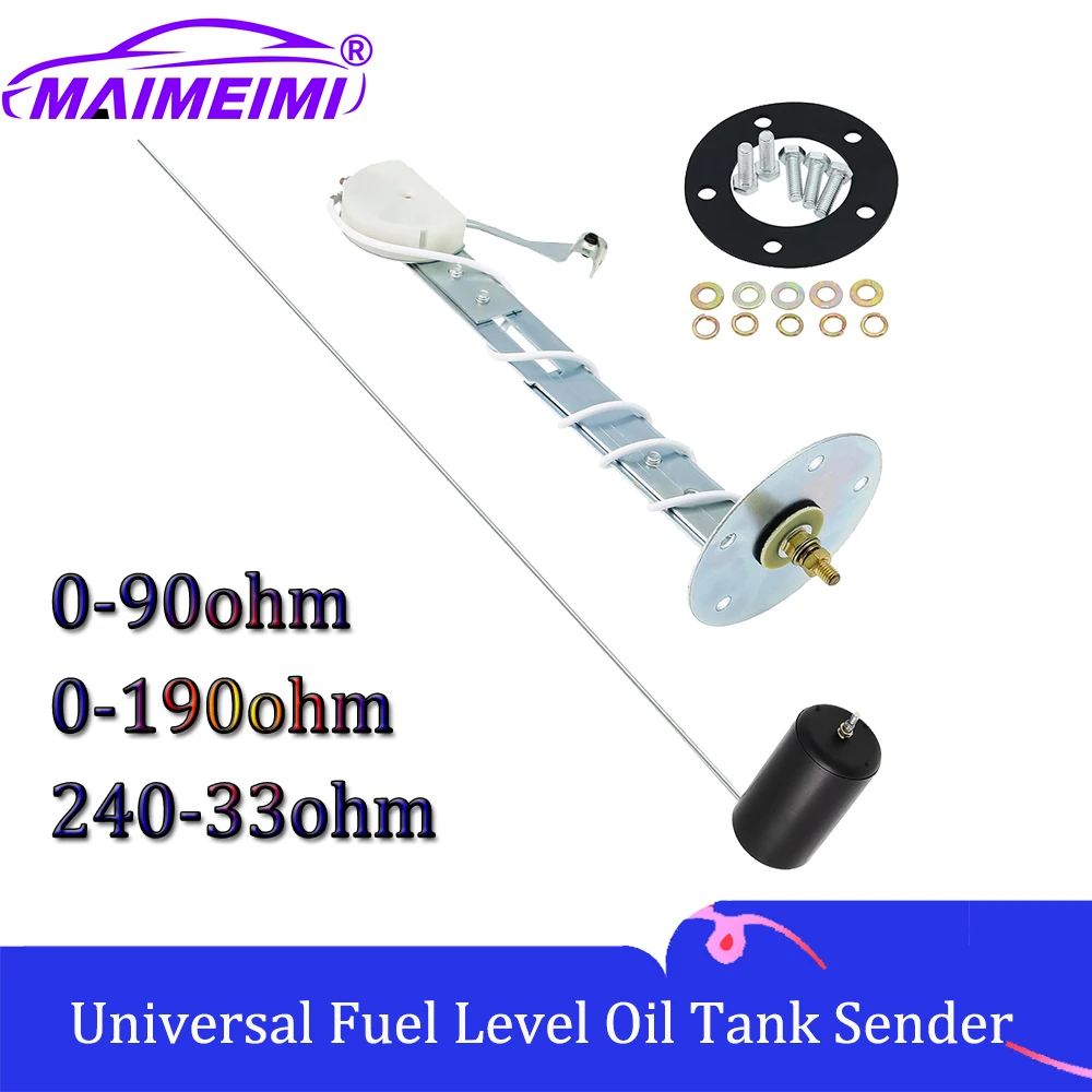 Auto Fuel Float Sensor 0~90 ohm/0-190ohm/240-33ohm Stainless Steel Fuel ...