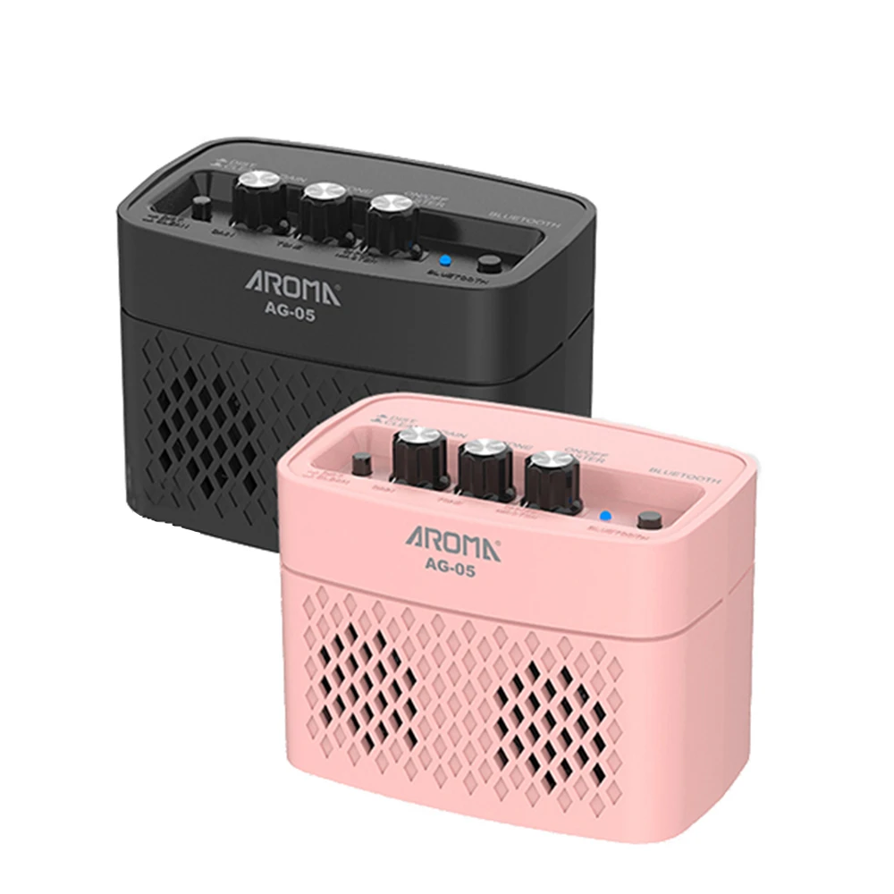 アロマディフューザー 5W,ミニアンプ,tfカードスロット付きポータブルギター,USBデータライン,トレンドAG 05M|aroma ag-03m|portable guitar ...