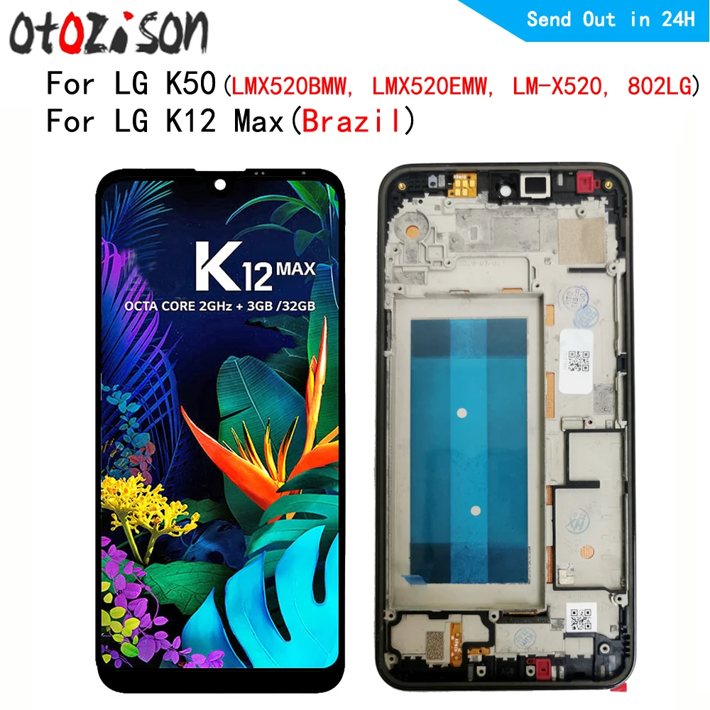 Pantalla-IPS-de-6-26-pulgadas-para-LG-K50-K12-Max-LMX520BMW-LMX520EMW ...