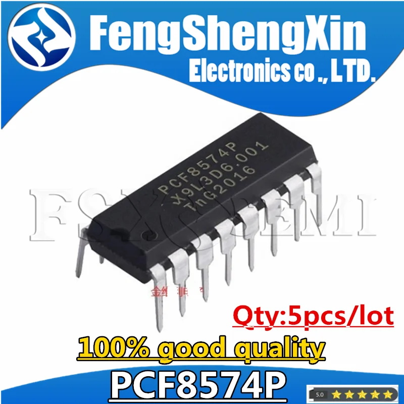 PCF8574P PCF8574 DIP 16 IC PCF8574AP, 로트당 5 개|반도체 집적회로| - AliExpress