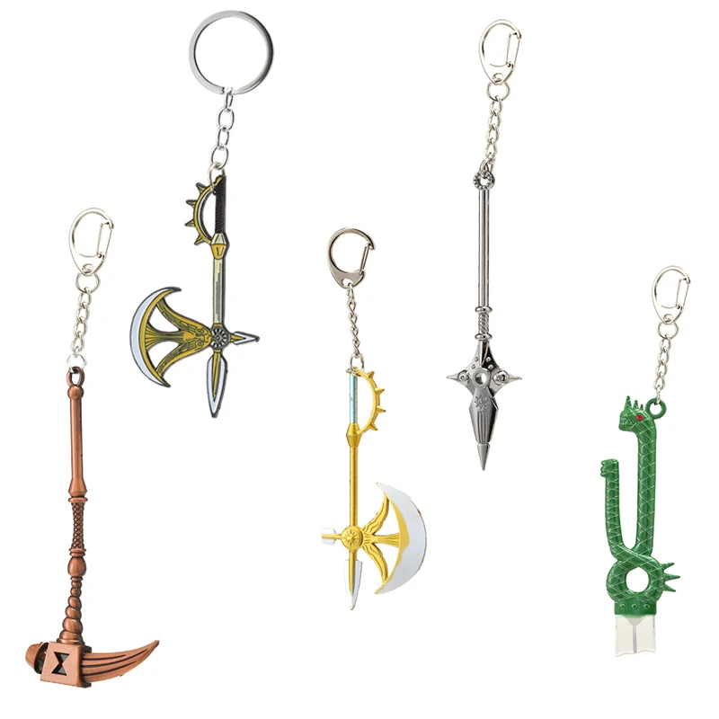 Anime-The-Seven-Deadly-Sins-Chain-Keychain-For-Women-Men-Meliodas ...