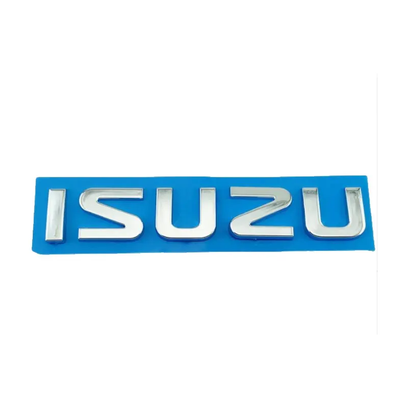ISUZU original letter rear trunk logo car sticker for ISUZU D-MAX SUV ...