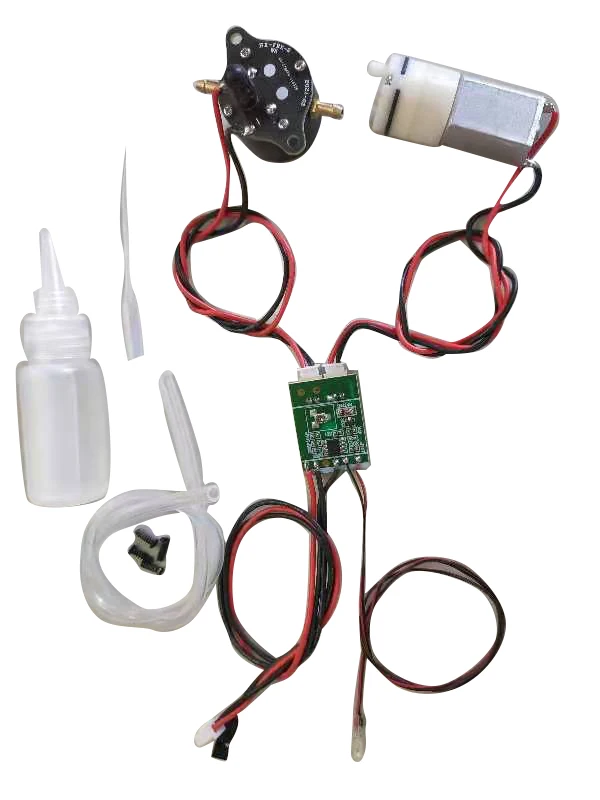 Metal-Fired-Machine-Gun-Engine-Idle-Smoke-Generator-for-HENG-LONG-RC ...