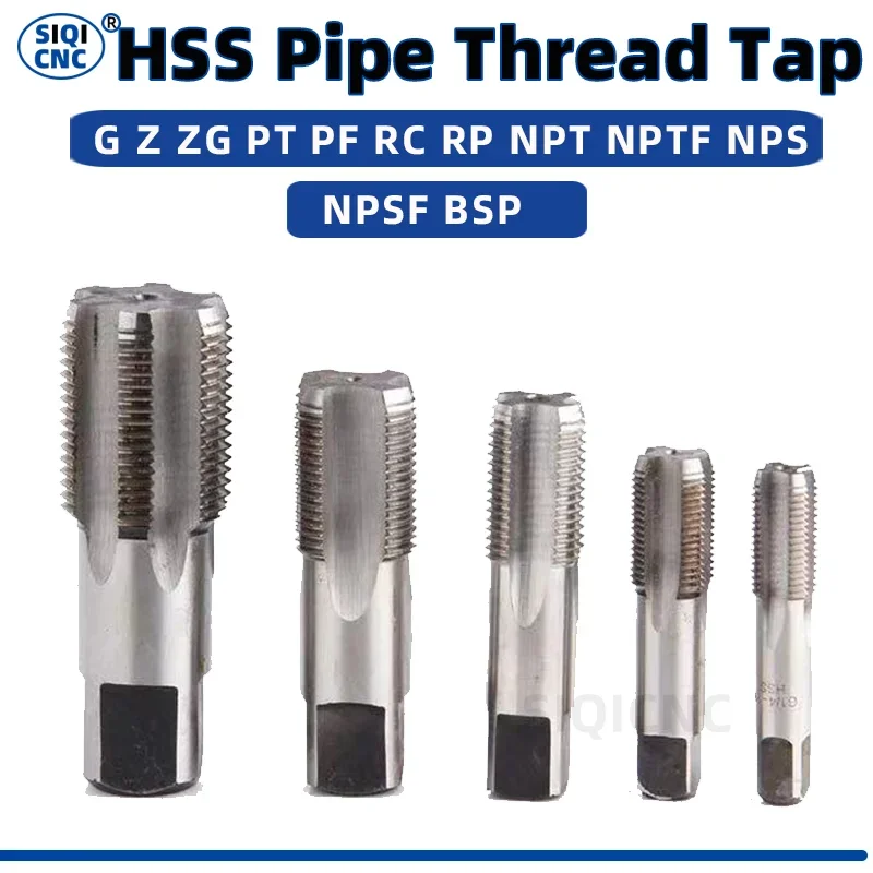 Outils-de-filetage-de-robinet-MeaccelerScrew-HSS-Pipe-Tap-1-16-1-8-1-4 ...