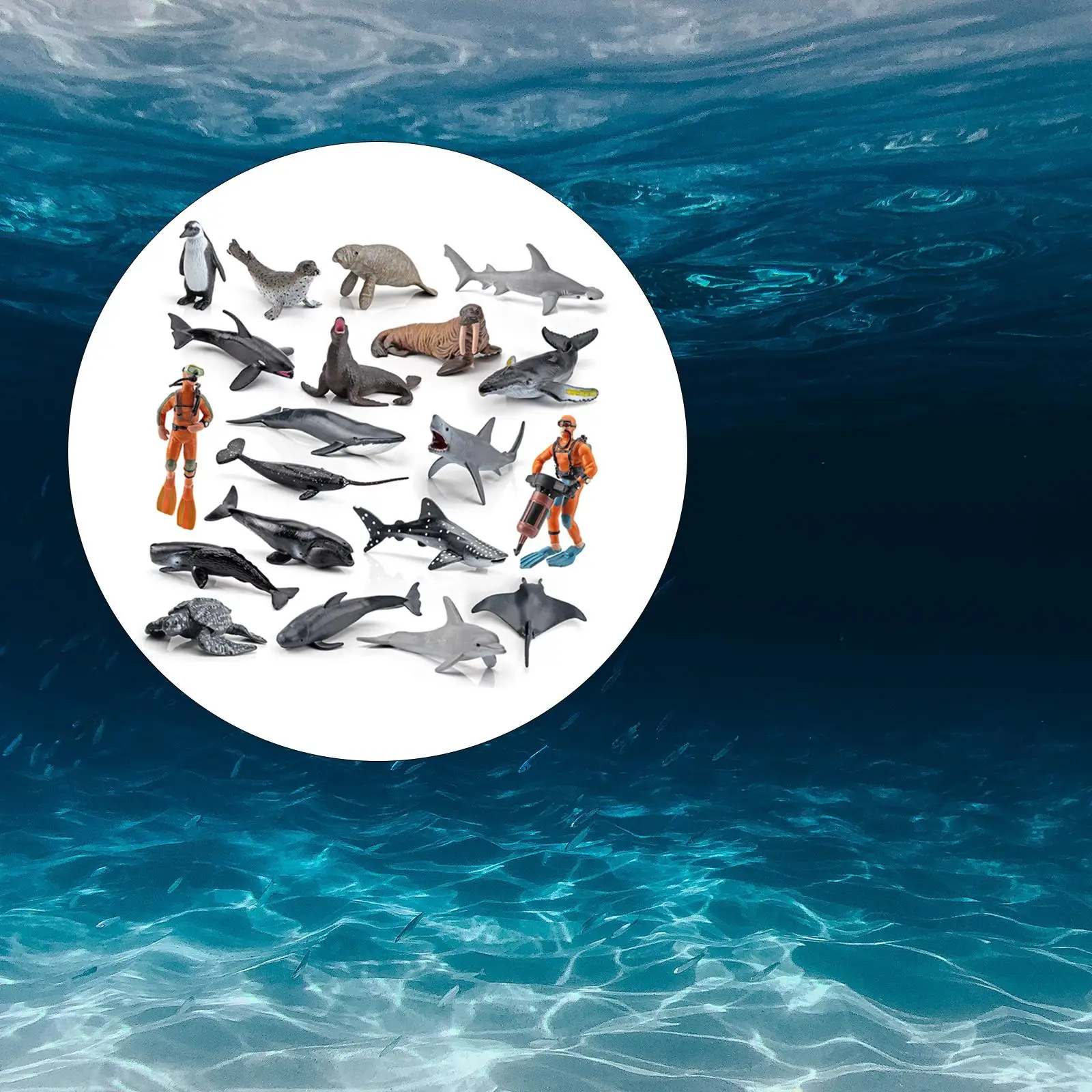 Lifelike-Ocean-Animals-Kids-Educational-Toys-Miniature-Statues-Sea ...