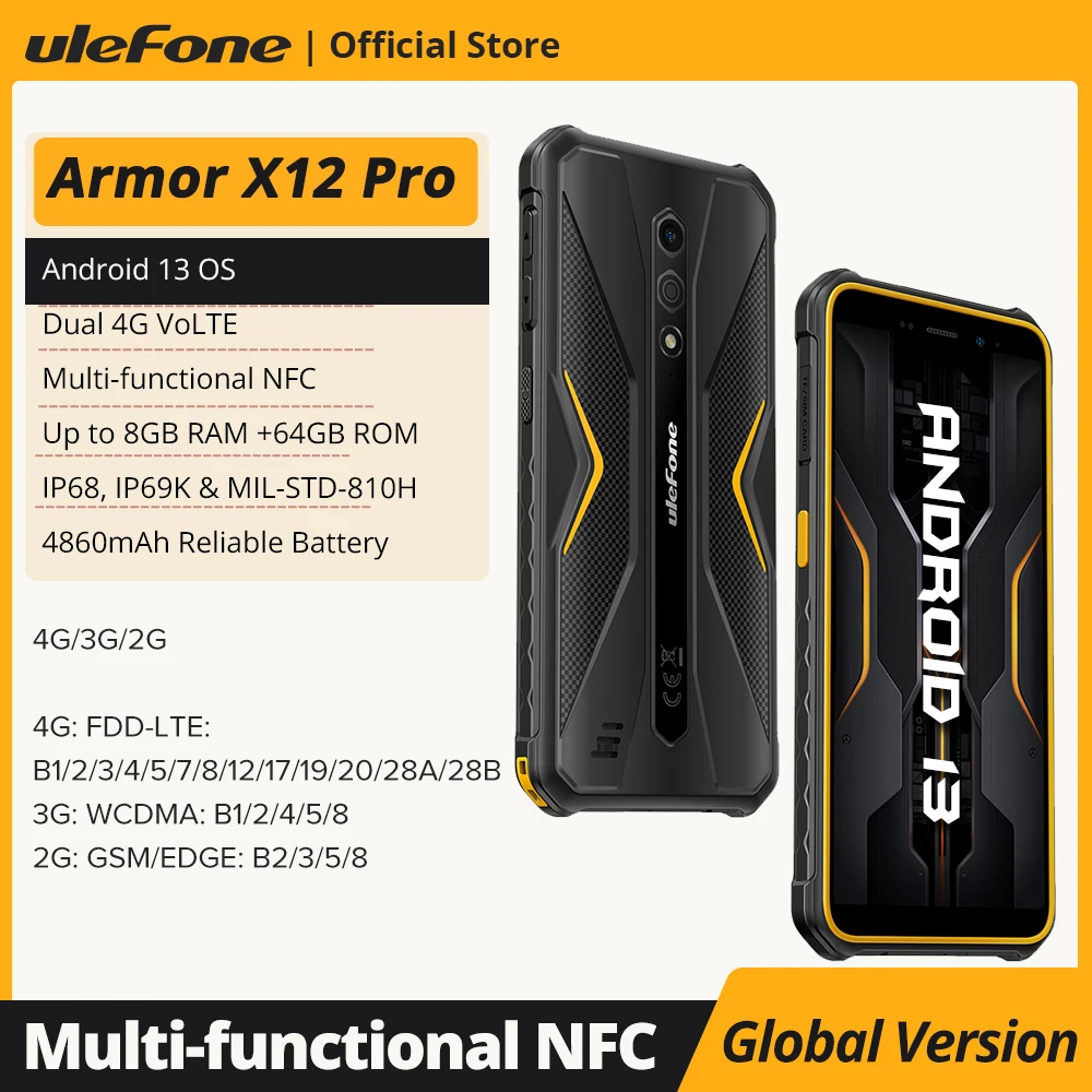 Ulefone-Armor-X12-Pro-Android-13-hasta-8GB-64GB-4860mAh-13MP-5-45 ...