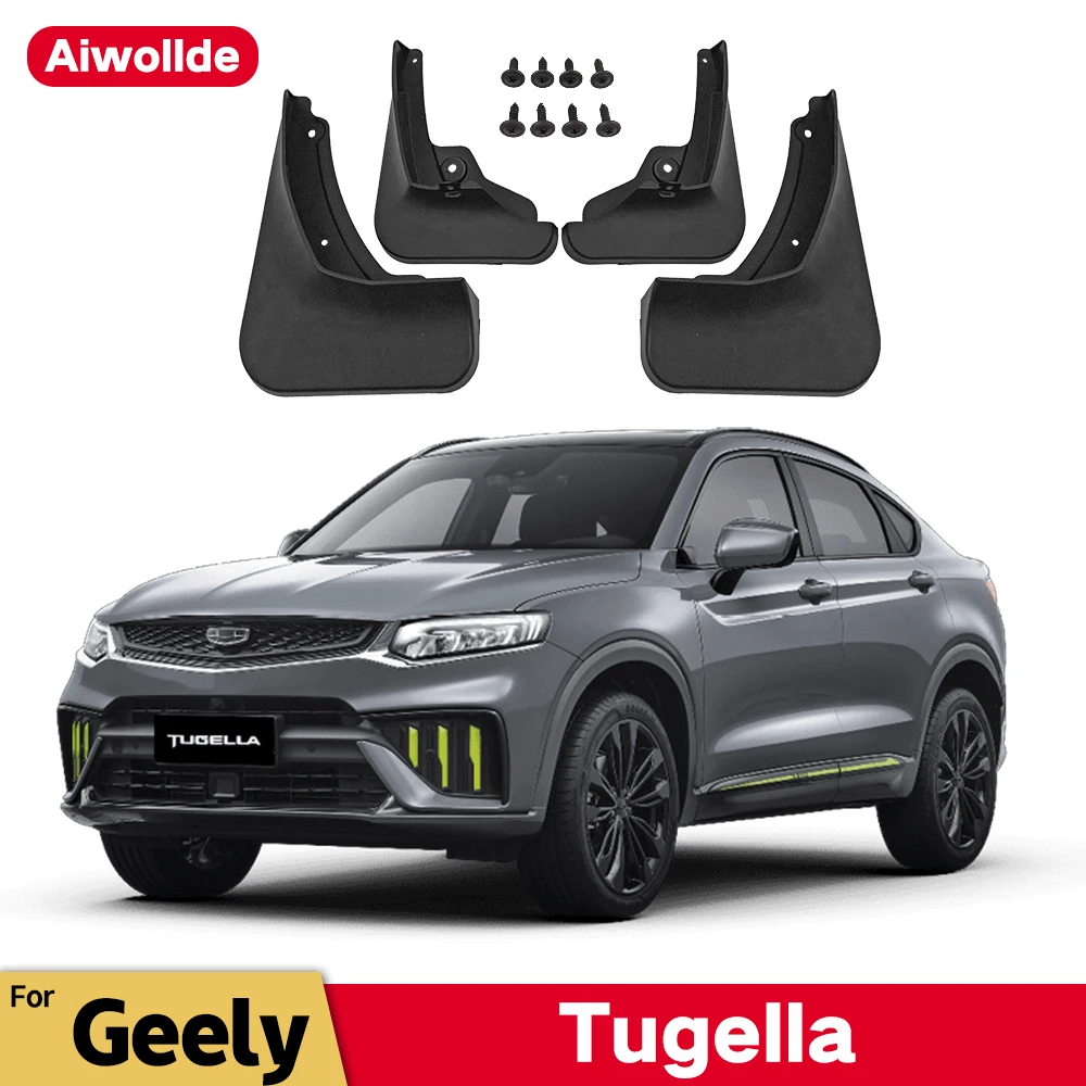MudFlaps עבור ג 'ילי Tugella FY11 2021 2022 2023 מגני בץ בוץ משמרות Splash מדפים קדמי אחורי ...