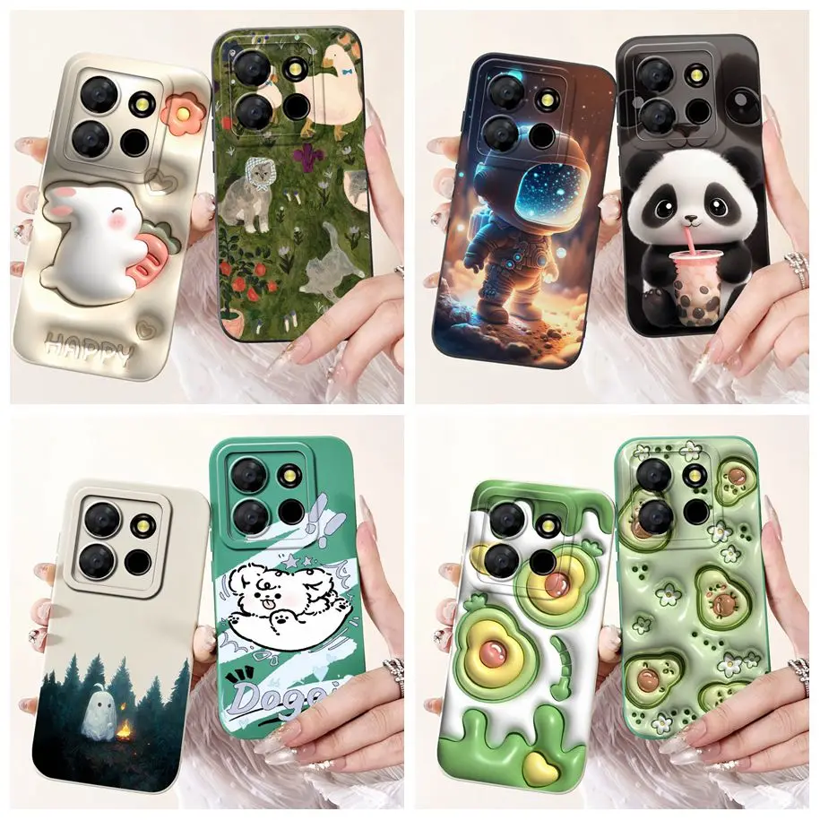 For-Cover-Itel-A60-A60S-Phone-Case-Cute-Cartoon-Matte-Cover-For-itel-A ...