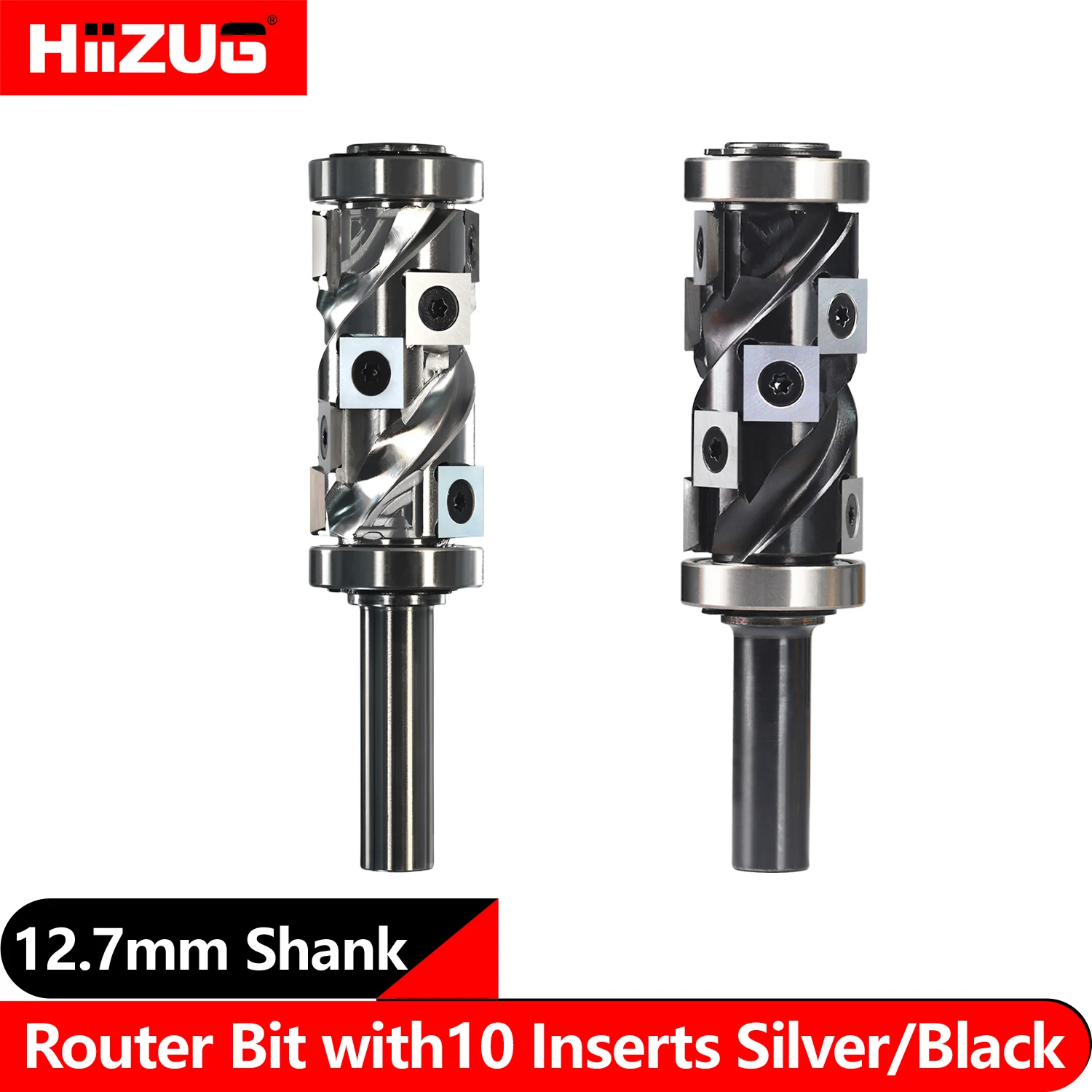 12-7mm-Spiral-Flush-Trim-Router-Bit-Pattern-Template-Router-Bit-Double ...