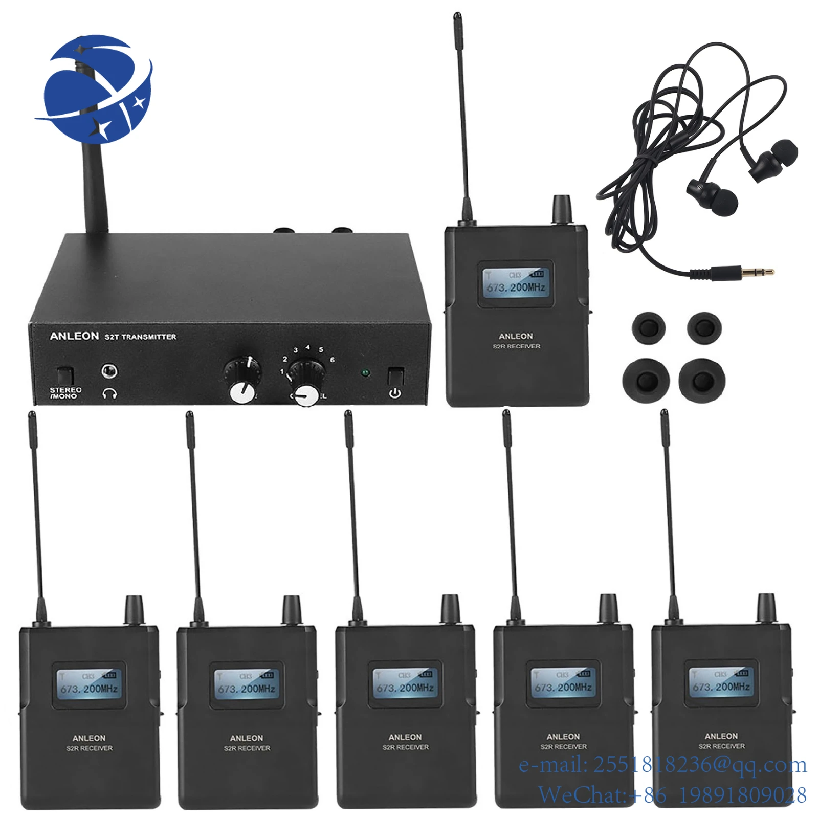 YYHC-Professional-Digital-Stage-In-Ear-Monitor-System-Kit-est-reo-sem ...