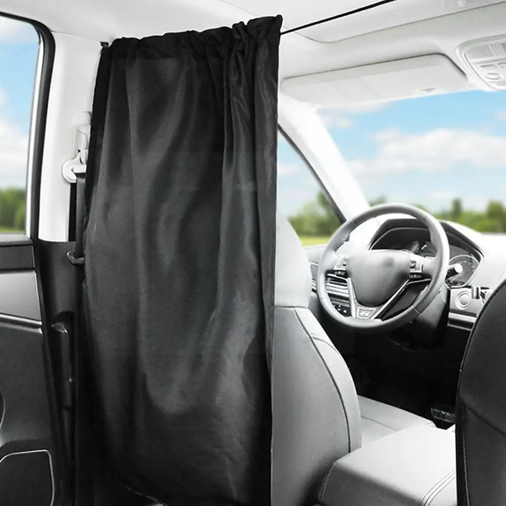 Car Insulation Curtain Black Divider Curtains Taxi Commercial And