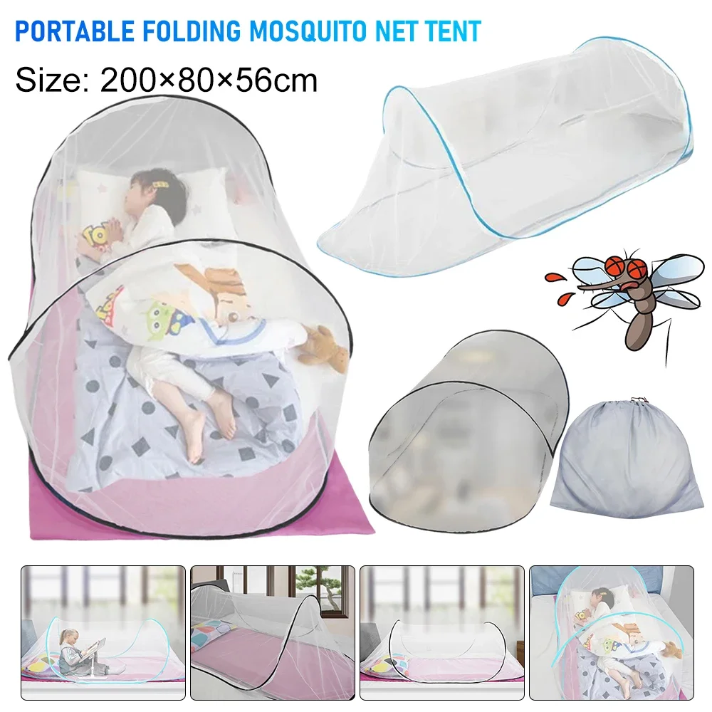 Portable-Fly-Net-Tent-Folding-Mosquito-Nets-Ultralight-Sleeping-Bag ...
