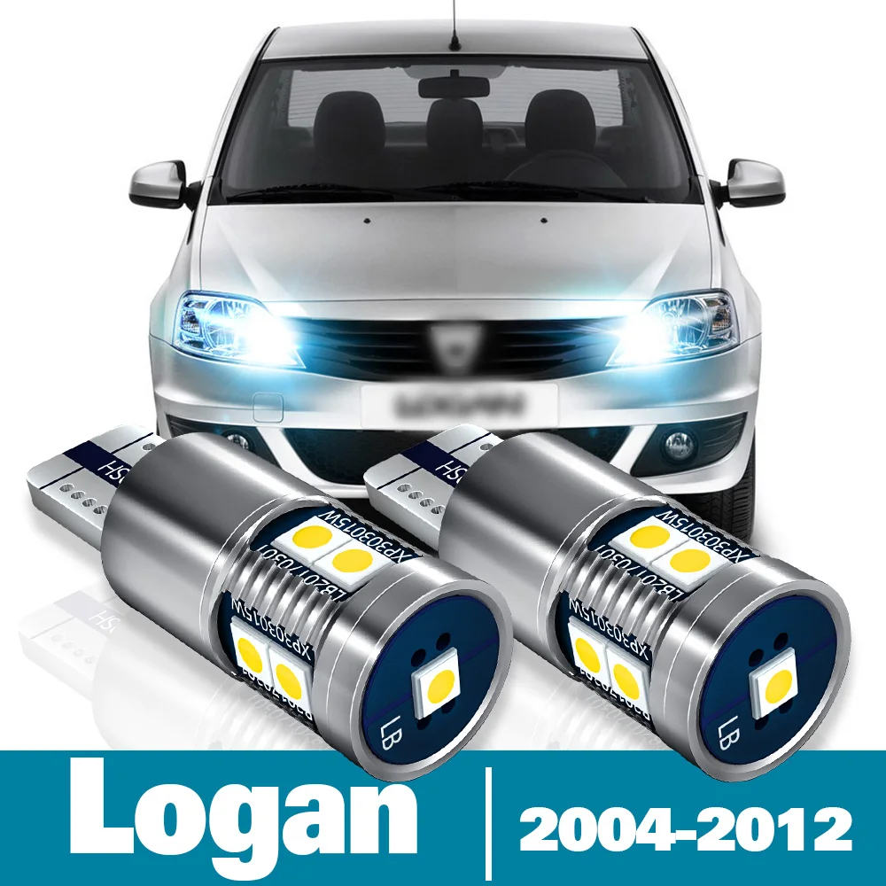 2pcs Led Parking Light For Dacia Logan Accessories 2004 2005 2006 2007 ...