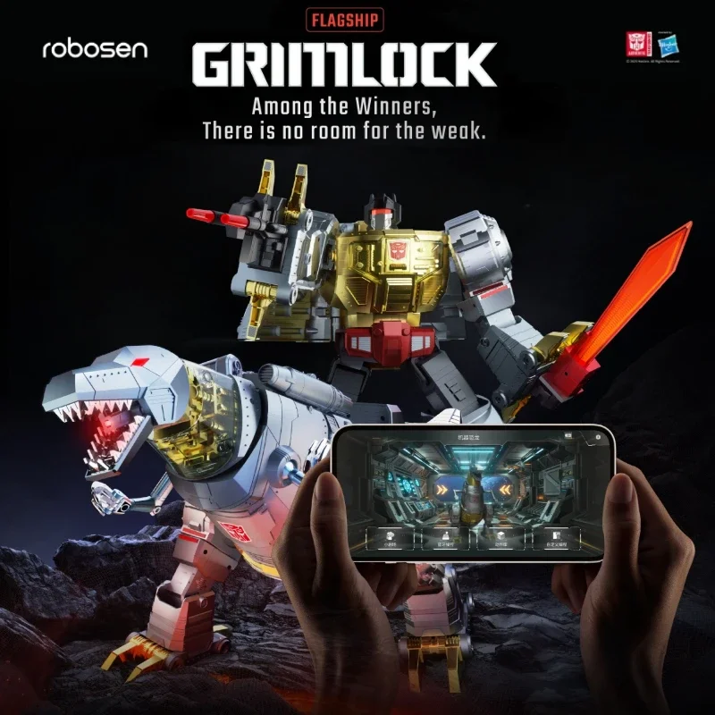 In-Stock-Robosen-Transformers-Grimlock-Automatic-Transformation-Smart ...